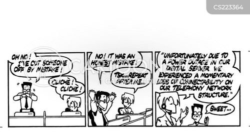 Cut Off Cartoons and Comics - funny pictures from CartoonStock