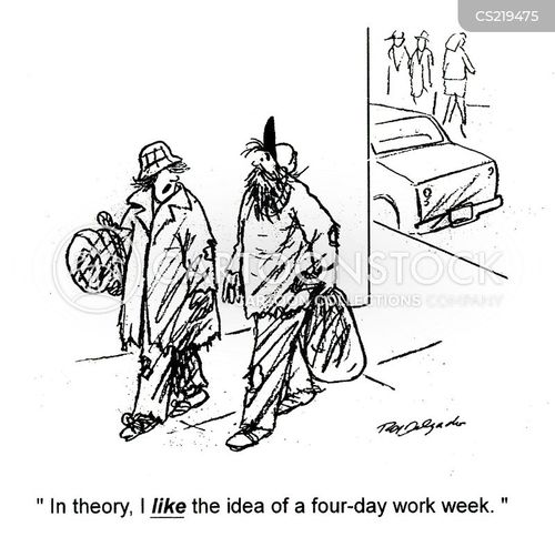 4 Day Week Cartoons and Comics - funny pictures from CartoonStock