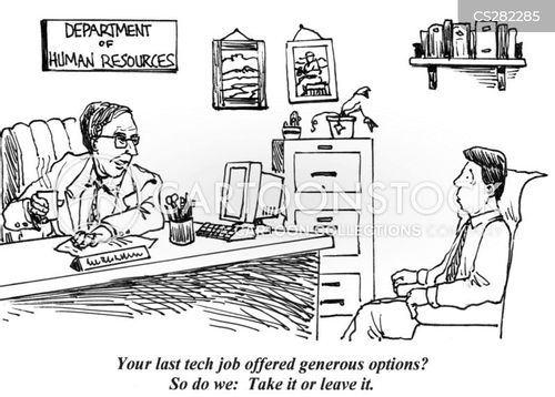 Employment Options Cartoons and Comics - funny pictures from CartoonStock