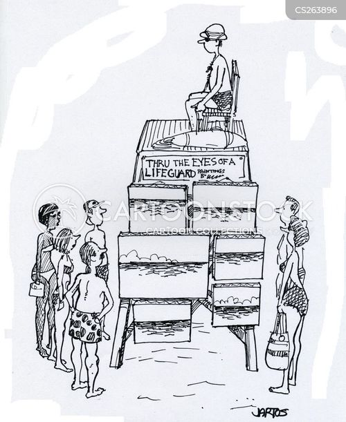 Lifeguarding Cartoons and Comics - funny pictures from CartoonStock