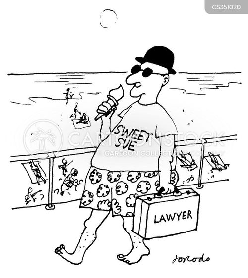 Lawyerette Cartoons and Comics - funny pictures from CartoonStock