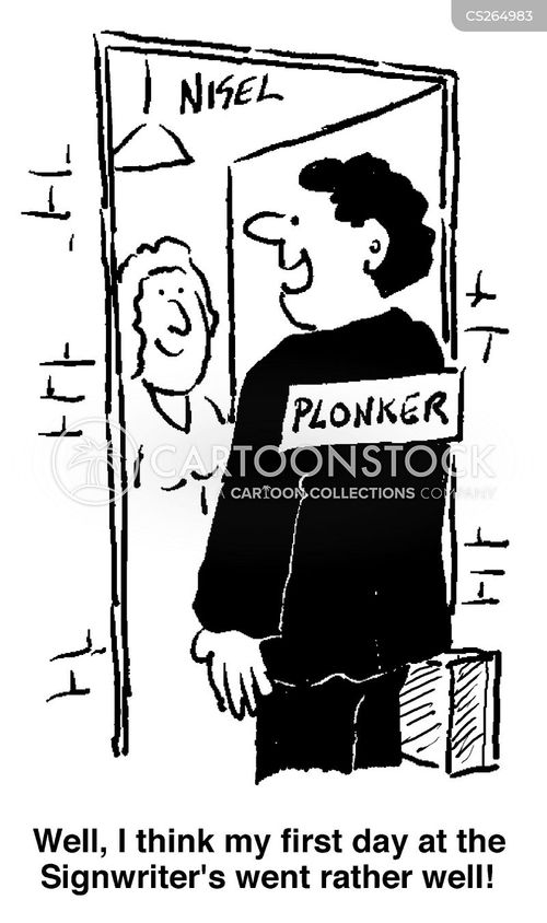 Plonker Cartoons and Comics - funny pictures from CartoonStock