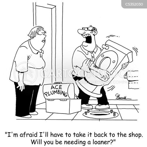 Needing The Toilet Cartoons and Comics - funny pictures from CartoonStock