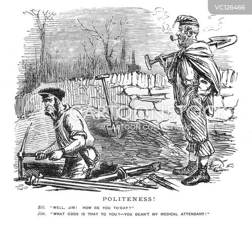 Discourteous Cartoons and Comics - funny pictures from CartoonStock