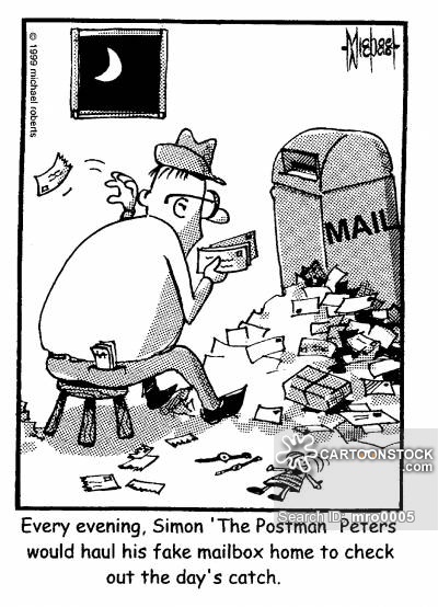 Post Person Cartoons and Comics - funny pictures from CartoonStock