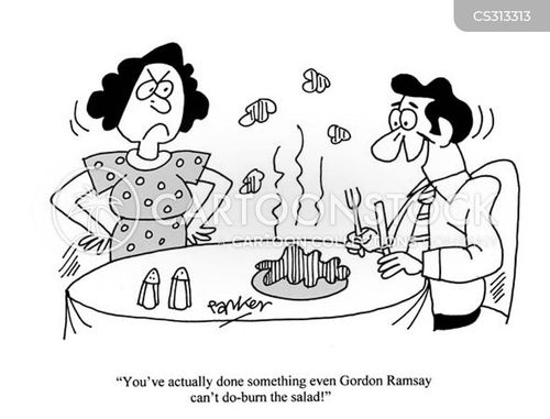 Gordon Ramsay Cartoons and Comics - funny pictures from CartoonStock