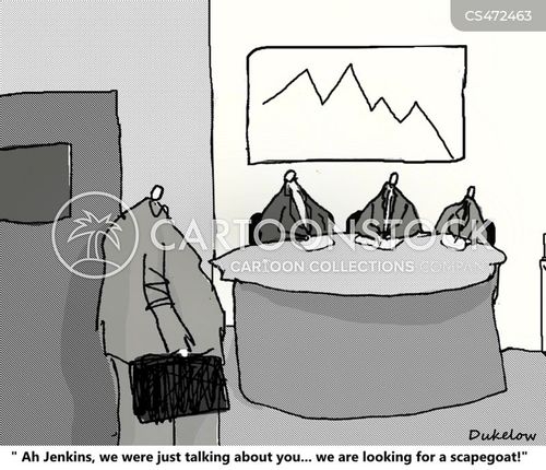Scapegoater Cartoons and Comics - funny pictures from CartoonStock