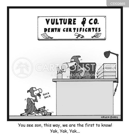 Certificate Of Death Cartoons and Comics - funny pictures from CartoonStock