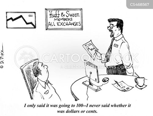 Market Predictions Cartoons and Comics - funny pictures from CartoonStock