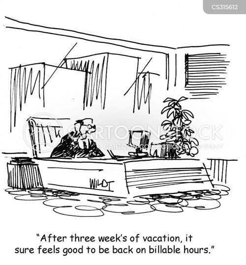 Billable Hours Cartoons and Comics - funny pictures from CartoonStock