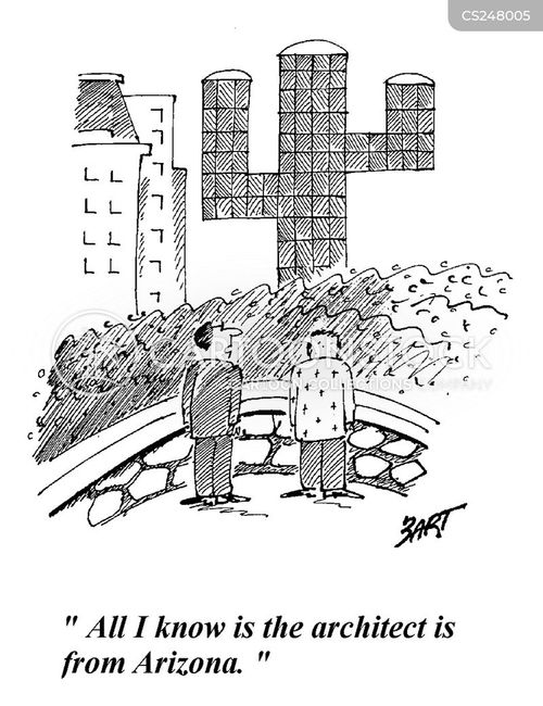 Towering Buildings Cartoons and Comics - funny pictures from CartoonStock
