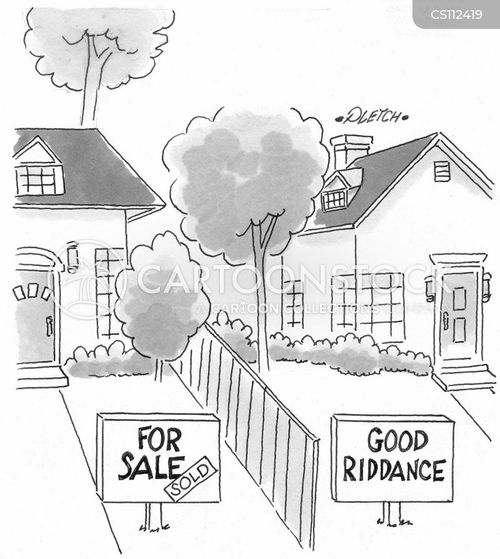 Neighbourhood Cartoons and Comics - funny pictures from CartoonStock