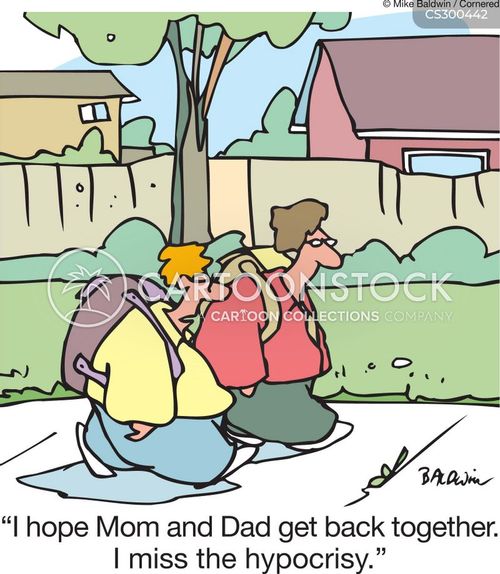 Broken Family Cartoons and Comics - funny pictures from CartoonStock