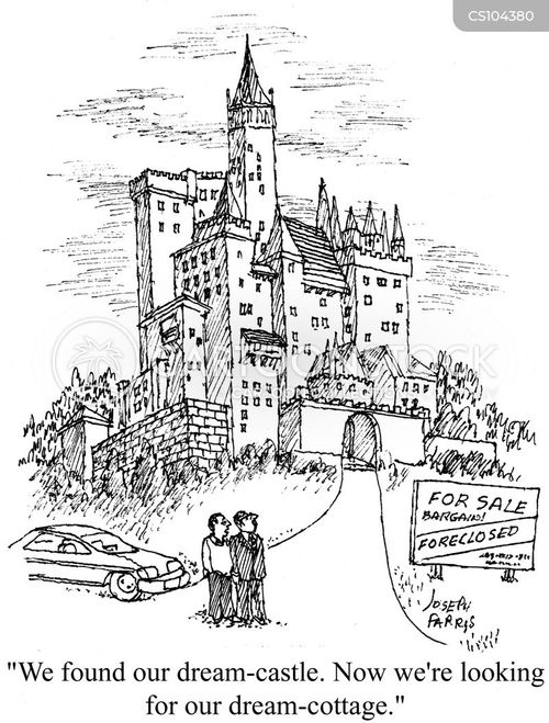Dream Castle Cartoons and Comics - funny pictures from CartoonStock