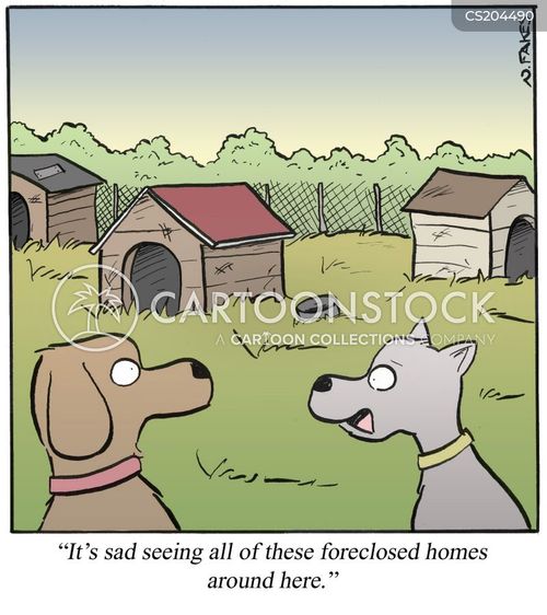 Foreclosed Cartoons and Comics - funny pictures from CartoonStock