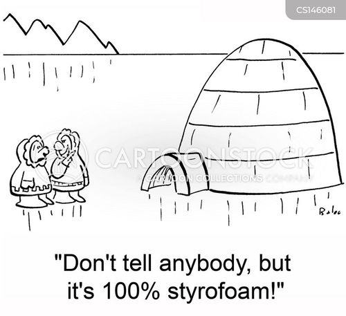 Polystyrene Cartoons and Comics - funny pictures from CartoonStock