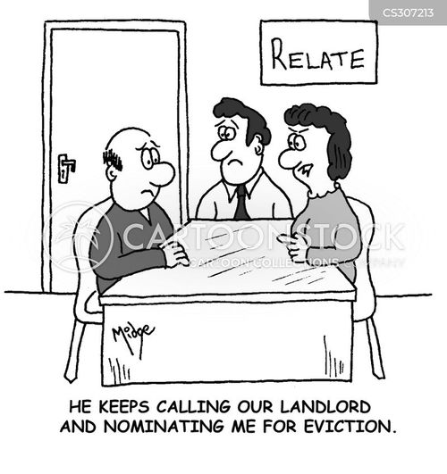 Eviction Notice Cartoons and Comics - funny pictures from CartoonStock