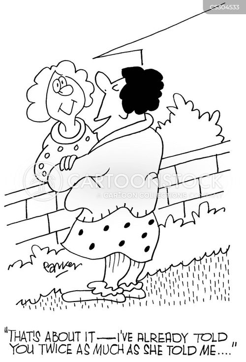 Curtain Twitcher Cartoons and Comics - funny pictures from CartoonStock