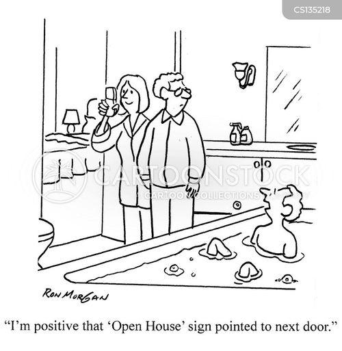 Open House Cartoons and Comics - funny pictures from CartoonStock