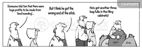 Property Shortage Cartoons and Comics - funny pictures from CartoonStock