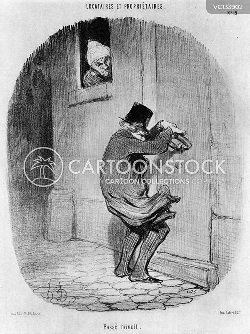 Tenant Cartoons and Comics - funny pictures from CartoonStock