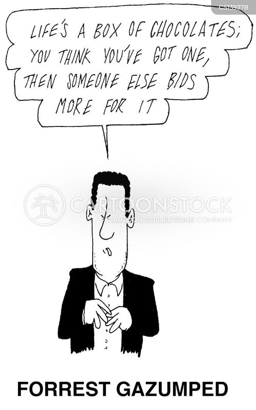 Gump Cartoons and Comics - funny pictures from CartoonStock