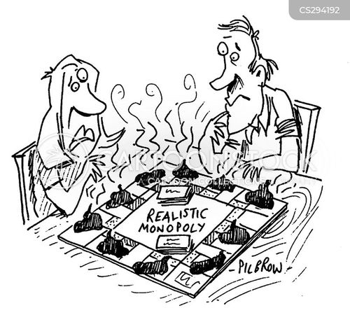 Monopolies Cartoons and Comics - funny pictures from CartoonStock