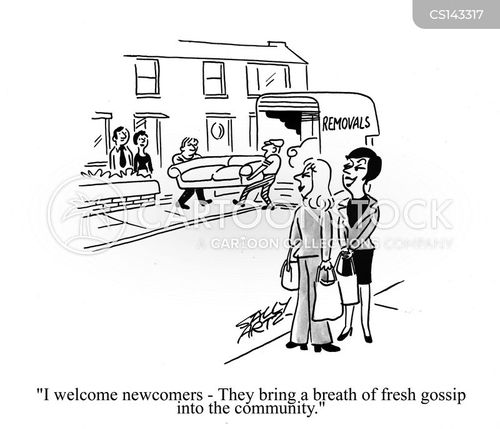 Newcomer Cartoons and Comics - funny pictures from CartoonStock