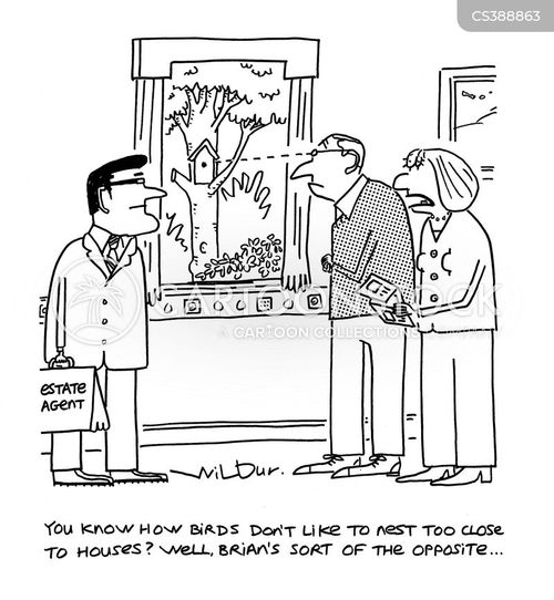 House Closing Cartoon Closed Doors? In MY House? I Don't Think So.