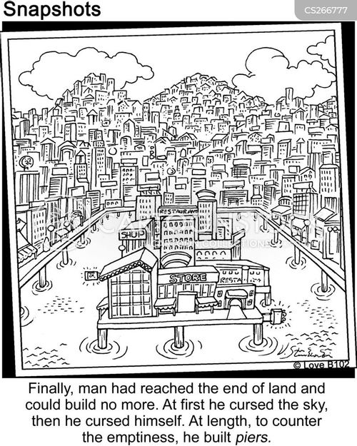 Urbanization Cartoons and Comics - funny pictures from CartoonStock