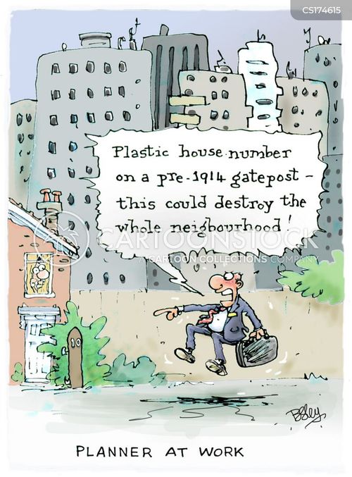 Neighbourhood Cartoons and Comics - funny pictures from CartoonStock