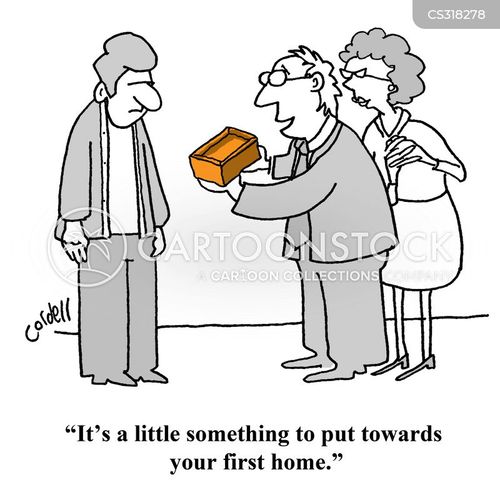 First Time Buyers Cartoons and Comics - funny pictures from CartoonStock