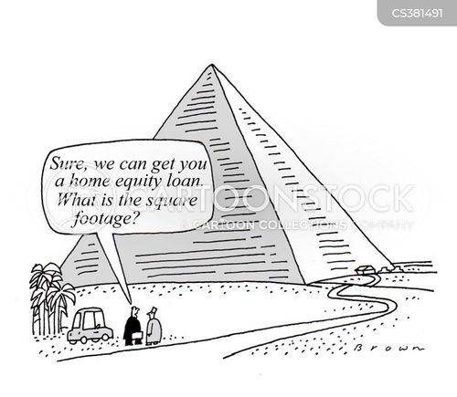Equity Loans Cartoons and Comics - funny pictures from CartoonStock