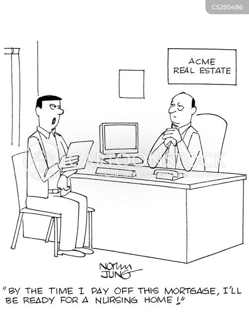 Mortgage Payments Cartoons and Comics - funny pictures from CartoonStock