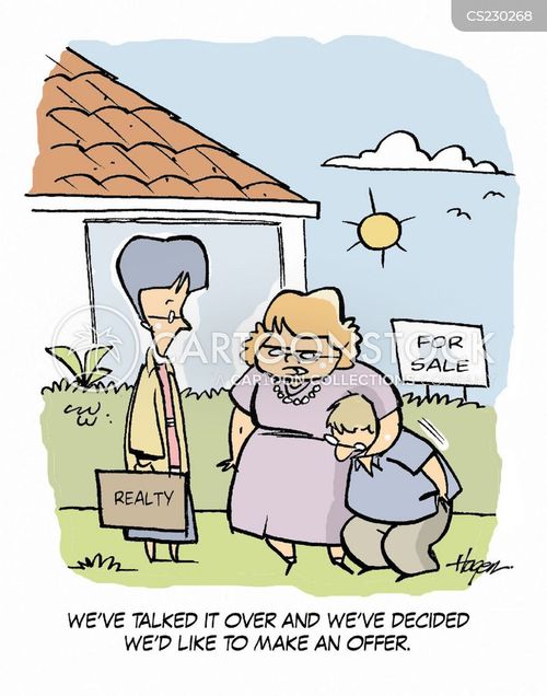 Real Estate Purchase Cartoons and Comics - funny pictures from CartoonStock