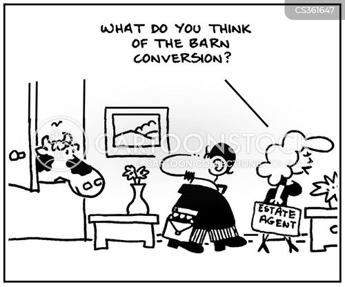 Barn Conversion Cartoons and Comics - funny pictures from CartoonStock
