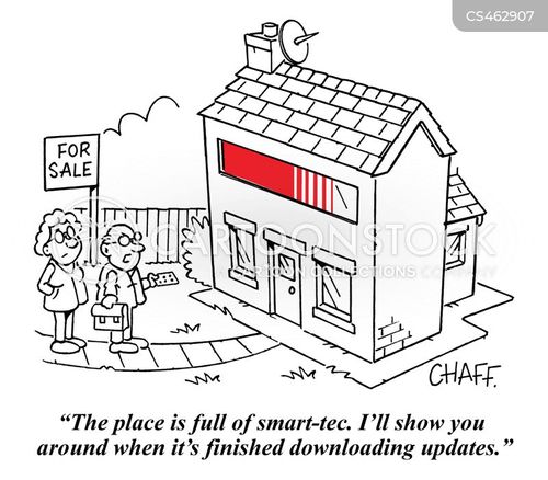 Smart Home Cartoons and Comics - funny pictures from CartoonStock
