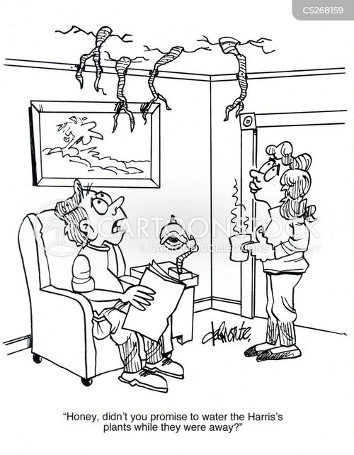 House Sitting Cartoons and Comics - funny pictures from CartoonStock