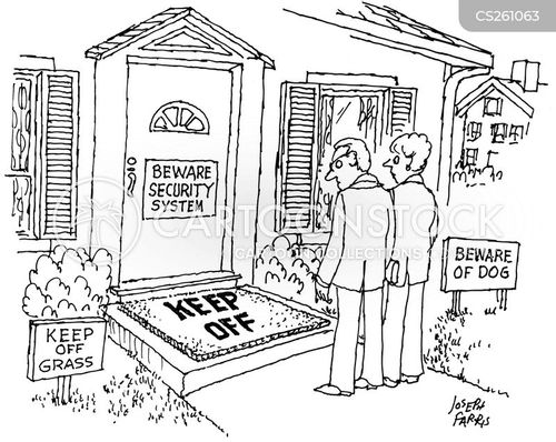 Fend Off Cartoons and Comics - funny pictures from CartoonStock