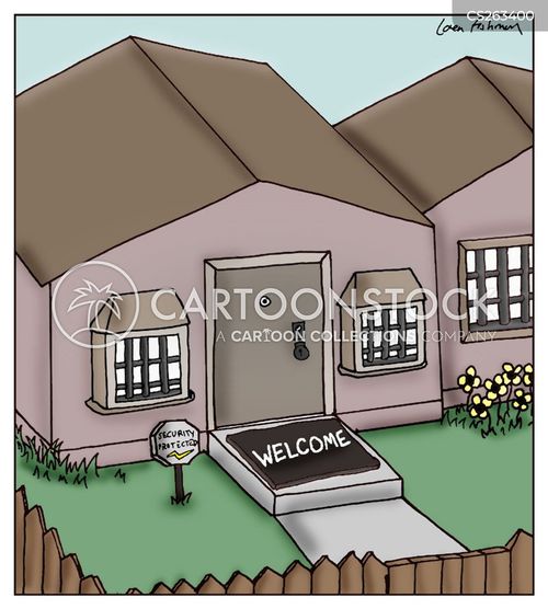 Welcome Cartoon House