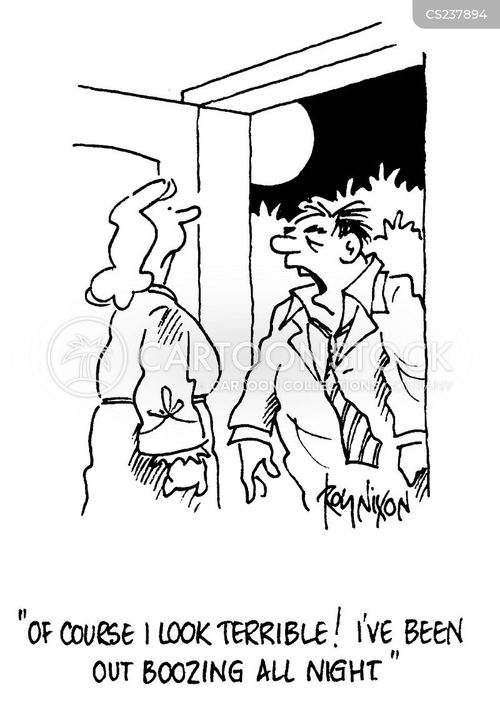 Look Terrible Cartoons and Comics - funny pictures from CartoonStock