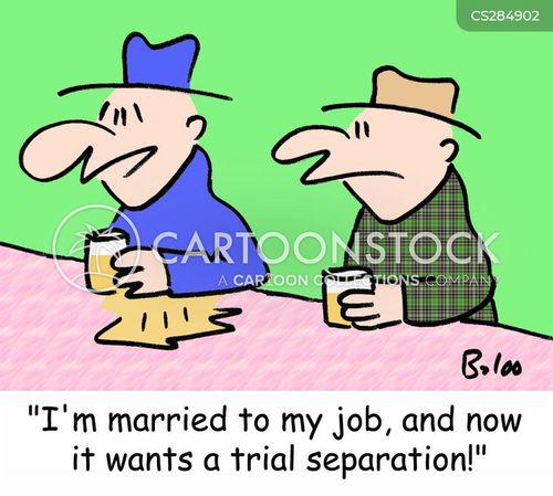 Trial Separation Cartoons and Comics - funny pictures from CartoonStock
