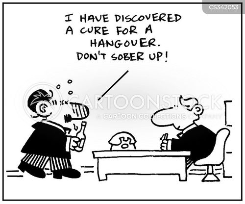 Sobering Up Cartoons and Comics - funny pictures from CartoonStock