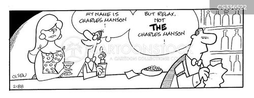 Charles Manson Cartoons and Comics - funny pictures from CartoonStock