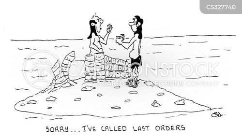 Last Orders Cartoons and Comics - funny pictures from CartoonStock