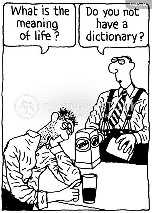 Definition Cartoons and Comics - funny pictures from CartoonStock