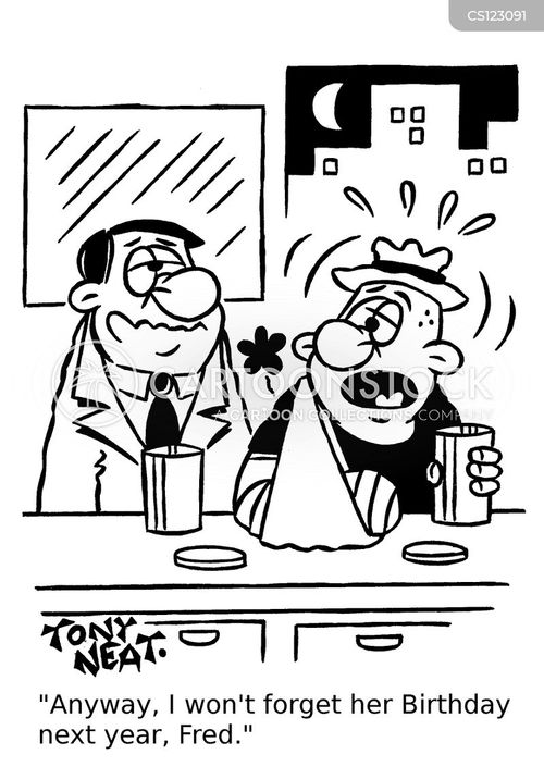 Forgetting Birthdays Cartoons and Comics - funny pictures from CartoonStock