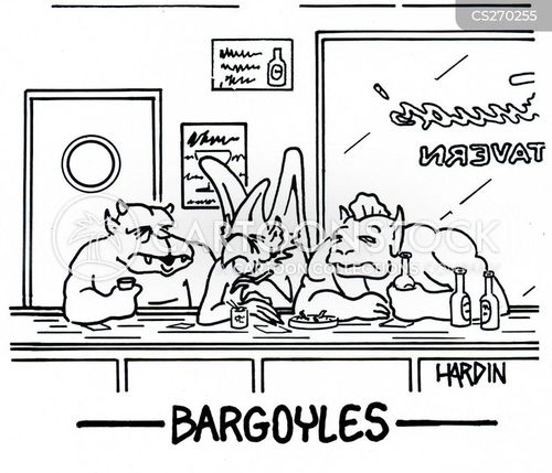 Gargoyle Cartoons and Comics - funny pictures from CartoonStock