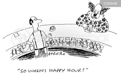 Drinks Offer Cartoons and Comics - funny pictures from CartoonStock