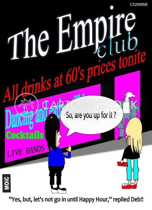 Extended Happy Hour Cartoons and Comics - funny pictures from CartoonStock